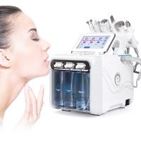 China Micro Oxygen Bubble Facial Beauty Machine 6-in-1 Hydra Skin Cleansing System with 350W Power and 1MHz Ultrasonic Frequency for sale