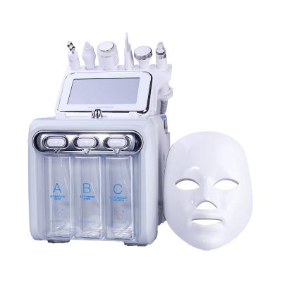 China 1MHz Hydrafacial Cleaning Machine with 7-in-1 Hydrodermabrasion, 3MHz RF and Oxygen Therapy for Professional Skin Treatment for sale
