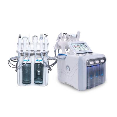 China 60Hz 6-in-1 Hydro Dermabrasion Machine with 3MHz RF and 350W Power for Professional Skin Rejuvenation for sale