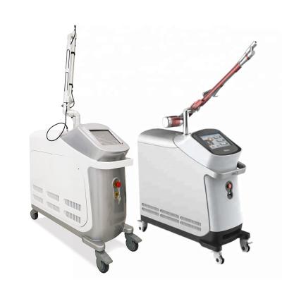China Picosecond Laser Tattoo Removal Machine 1064nm 532nm Nd Yag Q Switched Equipment for sale