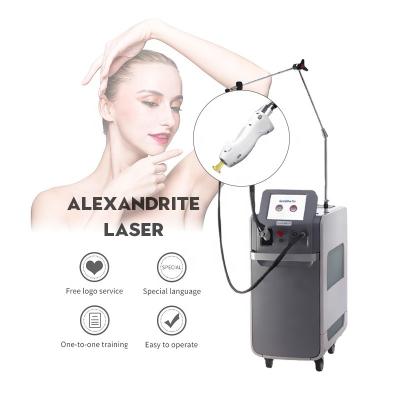 China 100J Alexandrite 755nm & Nd:YAG 1064nm Professional Laser Hair Removal Machine with 10-inch LCD Display for sale