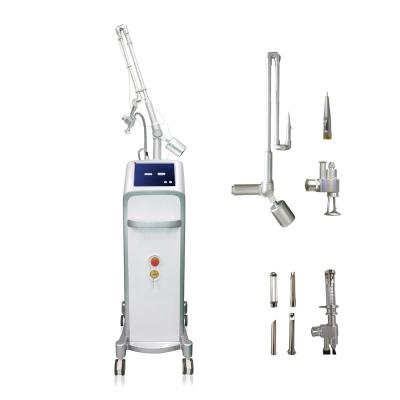 China RF Metal Tube CO2 Fractional Laser Machine 40W 20x20mm Skin Resurfacing Scar Removal for sale