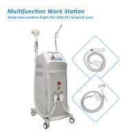 China 808nm Diode Laser Hair Removal & Q-Switched ND:YAG Tattoo Removal System with 10.4
