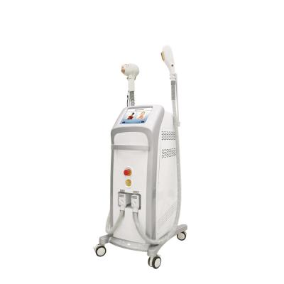 China 166J/cm² SHR Diode Laser & IPL Hair Removal Machine 10Hz with 808nm Wavelength for Permanent Hair Removal and Acne Treatment for sale