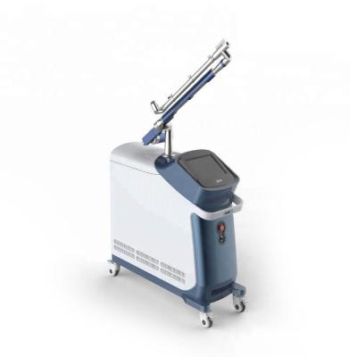 China Korean Picosecond Laser Tattoo Removal Machine with 755nm Wavelength, 2000W Output and Adjustable 2-10mm Spot Size for sale