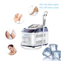 China 1600W 808nm Diode Laser Hair Removal Machine with 3500W Output Power and Adjustable 1-120J/cm² Fluence for sale