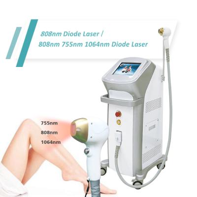 China 808nm Diode Laser Hair Removal Machine 1200W Permanent Hair Removal for Salon Use for sale