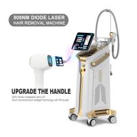 China 808nm Diode Laser Hair Removal Machine with 3500W Output Power and Adjustable 1-120J/cm² Fluence for Permanent Results for sale