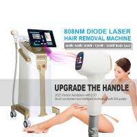 China 808nm Diode Laser Hair Removal Machine 120J/cm2 200V Portable Permanent for sale