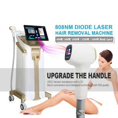 China 808nm Diode Laser Hair Removal Machine 120J/cm2 200V Portable Permanent for sale