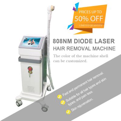China 808nm Diode Laser Hair Removal Machine 1000W Power with 4K Screen and FDA Approval for Permanent Treatment for sale