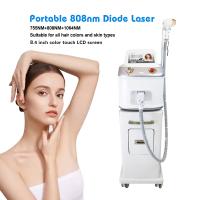 China 808nm Diode Laser Hair Removal Machine 12x20mm Spot Size 1200W Permanent for sale