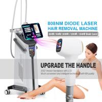 China 808nm Diode Laser Hair Removal Machine 120J/cm2 400ms Pulse Portable 12x12mm for sale