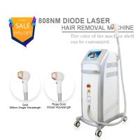 China 808nm Diode Laser Hair Removal Machine with 120J/cm² Fluence and Sapphire Cooling System - 500W to 1600W Power Options for sale