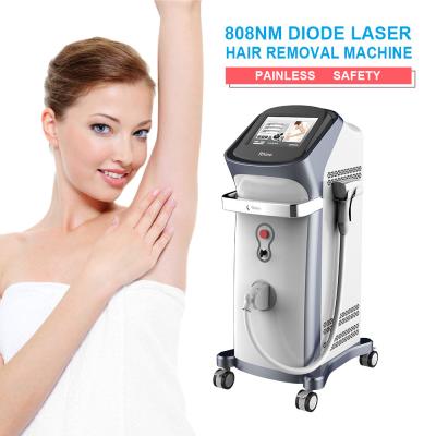 China 1064nm 808 Diode Laser Hair Removal Machine 1000W with Sapphire Cooling and 3500W Output Power for sale