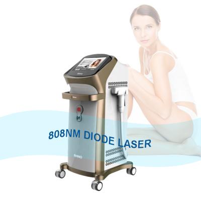 China 808nm Diode Laser System 1200W with Sapphire Crystal Head - 110V Power & Advanced Cooling Technology for sale