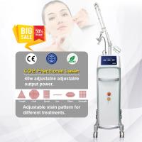 China RF 40W CO2 Fractional Laser Machine for Wrinkles Acne Scar Removal Skin Resurfacing for sale