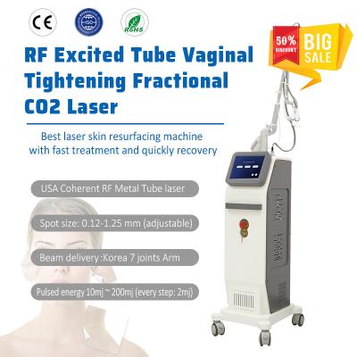China 40W CO2 Fractional Laser Machine with 10600nm Wavelength and 12.1
