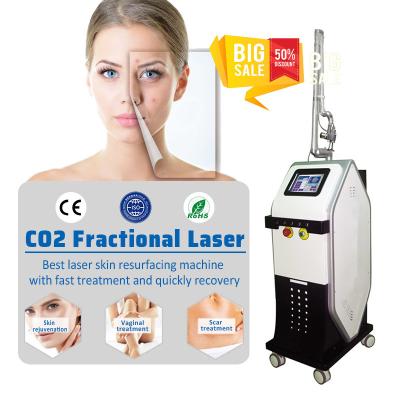 China Air Cooled CO2 Fractional Laser 40W 60W Acne Scar Removal Machine for sale