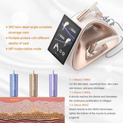 China 2D 3D 7D HIFU Body Slimming Machine with 7 Probes, 200W Power, 4MHz Frequency for Skin Tightening and Fat Reduction for sale
