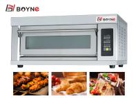 China Double Layer Six Trays 380V Electric Oven Stainless Steel Commercial Restaurant Baking 16.8kW for sale