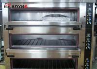 China 380v Double Layer Four Trays Baking Oven Stainless Steel for Hotel for sale