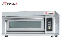 China Microcomputer Controlled Electric Oven One Layer Three Trays baking bread cake and french bread for sale