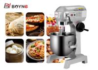 China Commercial 10 Liter Planetary Mixer 0.45kw 220V Stainless Steel Food Mixer for sale