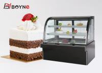 China Fan Cooling Commercial Cake Display Fridge 1200mm Upright Bench Top Bakery Showcase 220V for sale