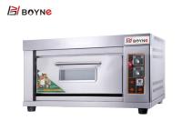 China 1 Deck 2 Tray 6.6kw Commercial Bakery Deck Oven for bakery for sale