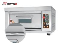 China Gas One Deck Three Trays Baking Oven Stainless Steel for Restaurant for sale