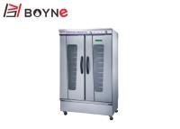 China Commercial Two Door Electric Bread Proofing Machine 24 Trays 220V Stainless Steel for sale