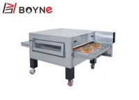 China Electric Conveyor Pizza Oven 23kW 380V Single Table Top 120-180 Pcs Per Hour Hot Air for sale