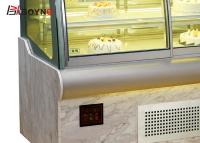 China 4- Layers European Type Display Refrigerator Showcase For Bakery , Long Life for sale
