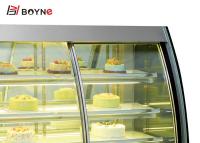 China 4- Layers European Type Display Refrigerator Showcase For Bakery , Long Life for sale