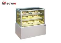 China Japanese Type 3- Layers Air Cooling Cake Display Showcase Cake Chiller for sale