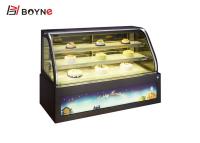 China Fan Cooling Commercial Cake Display Fridge 1200mm Upright Bench Top Bakery Showcase 220V for sale