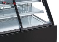 China Defogging Small Commercial Cake Display Fridge Showcase With Front Opening Doors for sale