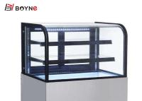 China Vertical Refrigerated Display Cabinet 3- Layers Bakery Display Showcase for sale