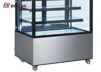 China Vertical Refrigerated Display Cabinet 3- Layers Bakery Display Showcase for sale