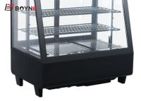 China Stainless Steel Cake Refrigerator Showcase / Bakery Display Cabinets for sale