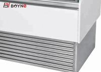 China Countertop Ice Cream Display Freezer Danfoss Compressor -18～-24℃ Stainless Steel Shutters for sale