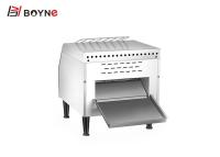China Electric Conveyor Toaster 220-240V Adjustable Speed Bread Baking Machine 230x420x390mm for sale