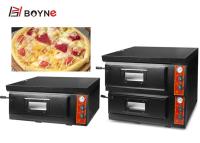 China Commercial 2 Decks Gas Pizza Oven 9KW with Window View for Hotel Bread Toaster for sale