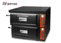 China Commercial 2 Decks Gas Pizza Oven 9KW with Window View for Hotel Bread Toaster for sale