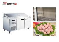 China Salad Industrial Catering Fridge Air Cooling Durable Automatic Defrost System Easy Cleaning for sale