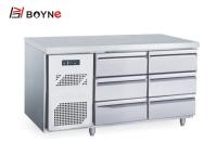 China 300L Industrial Undercounter Fridge 385W Commercial Kitchen Refrigeration Equipment for sale
