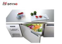 China Commercial Undercounter Refrigerator Freezer 2 Door Self - Closing Energy Saving -12°C~-18°C for sale