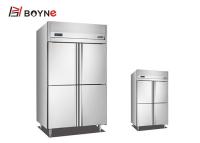 China 4 Door Commercial Stand Up Freezer -12°C to -18°C 1220mm Industrial Refrigerator for sale