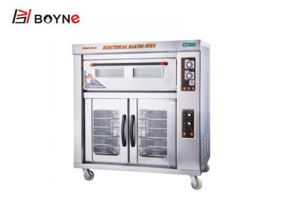 China Gas Commercial Oven with Proofing Cabinet 2.86kW 220V Bakery Equipment 12 Tray for sale
